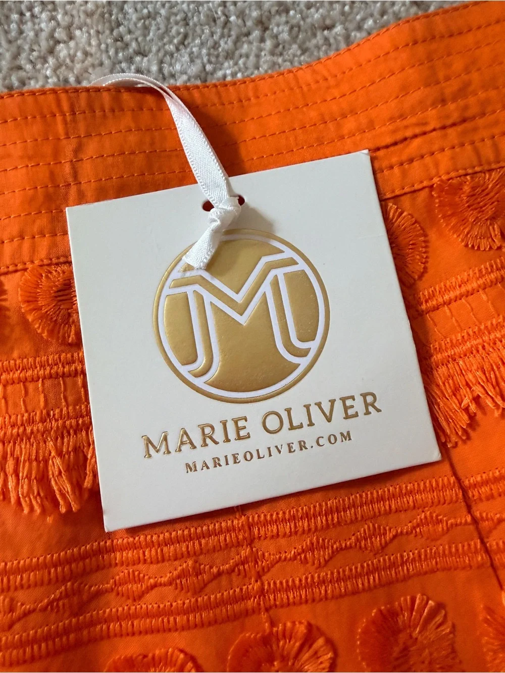 Marie Oliver | Skirts | Marie Oliver Orlee Skirt Persimmon | Poshmark